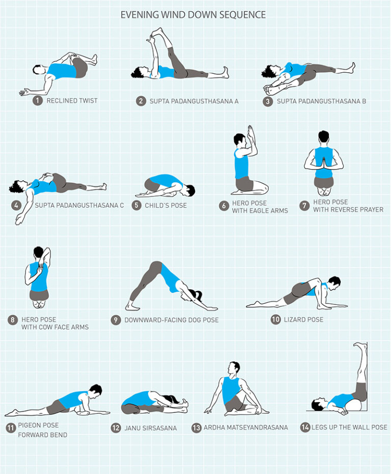 Evening Yoga Poses